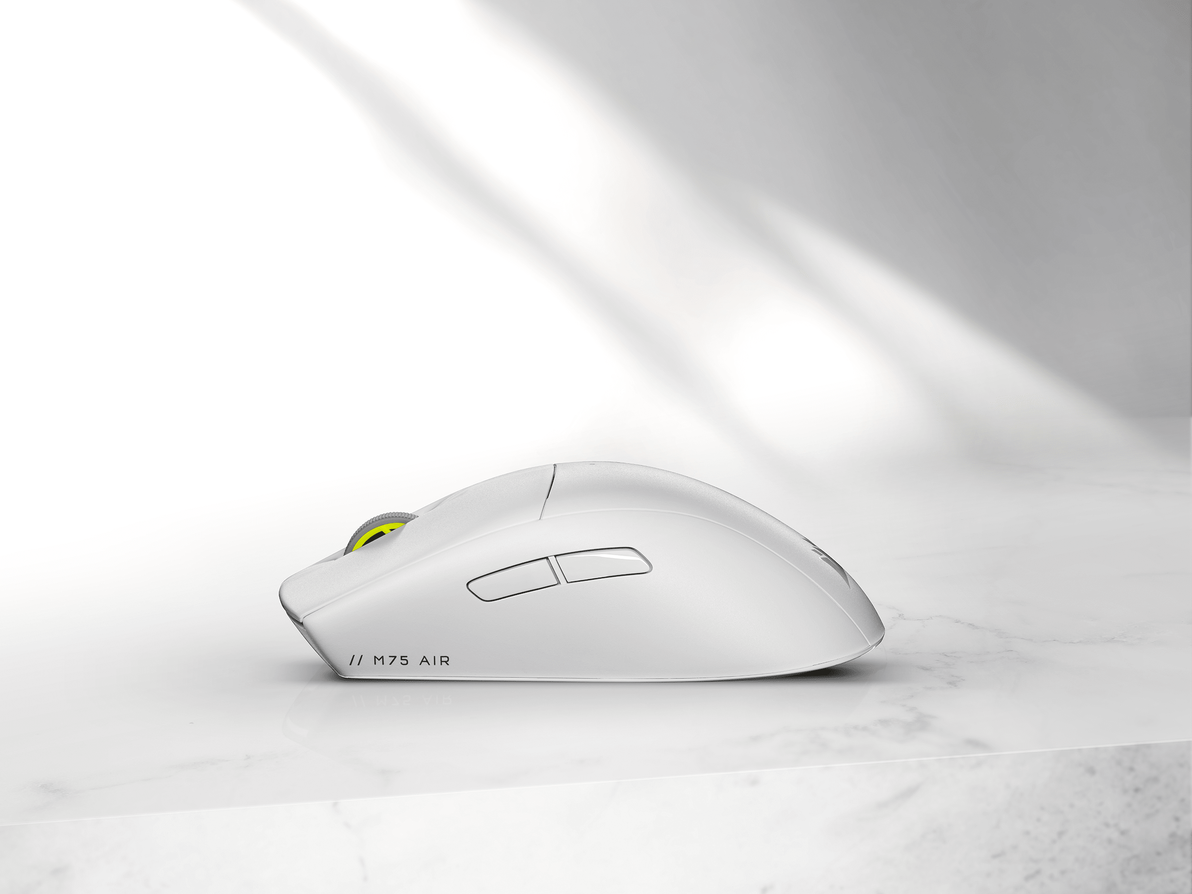 M75 AIR WIRELESS Ultra-Lightweight Gaming Mouse — White