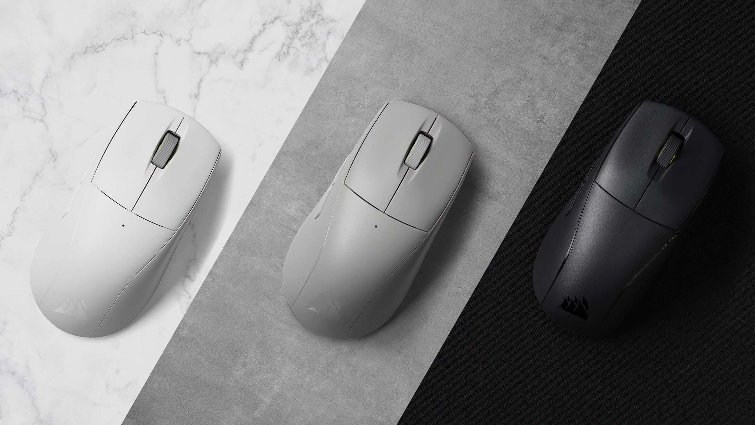 M75 AIR WIRELESS Ultra-Lightweight Gaming Mouse — Light Gray