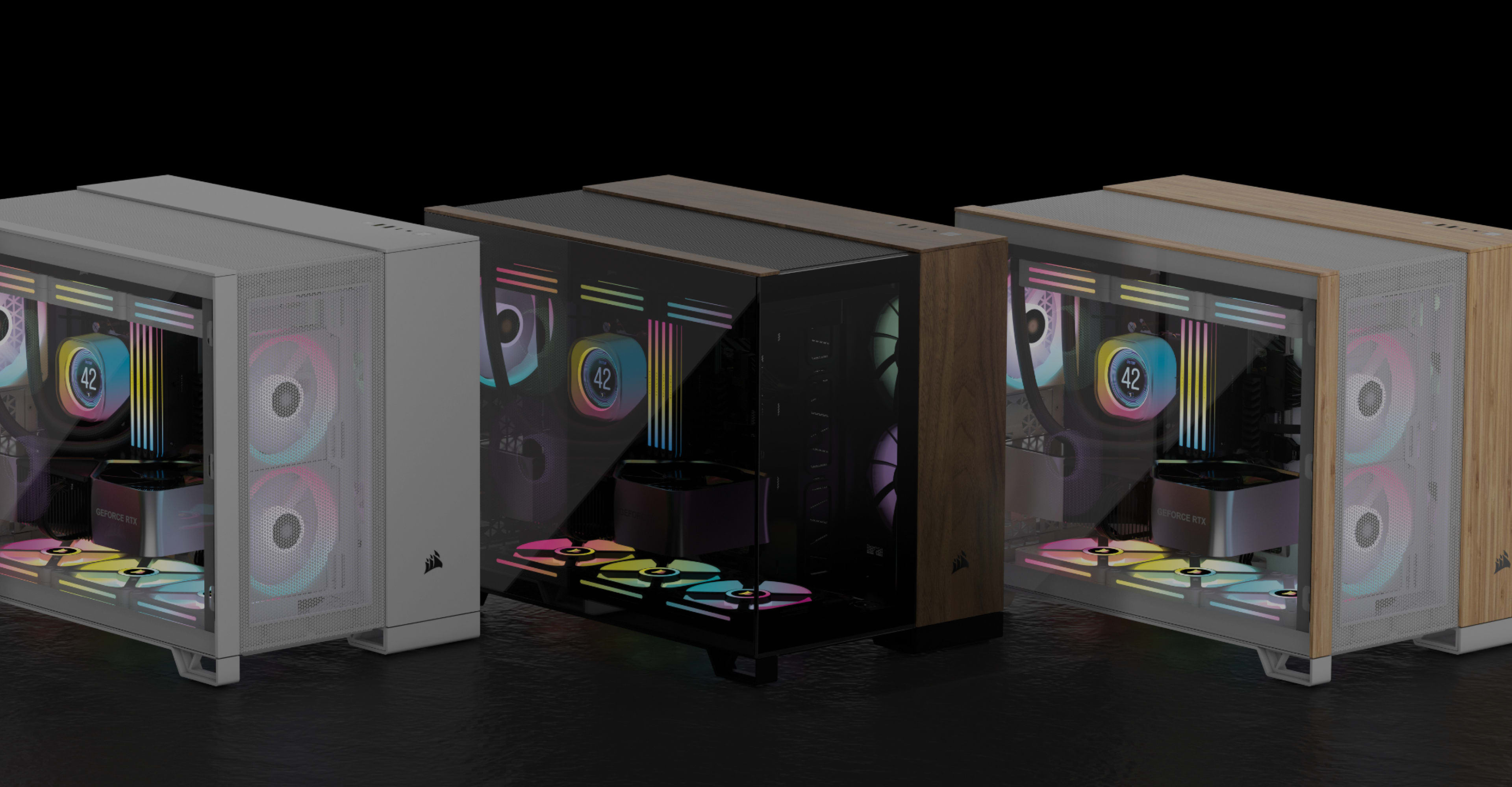 2500 Series Elite PC Case Panel Kit, Walnut