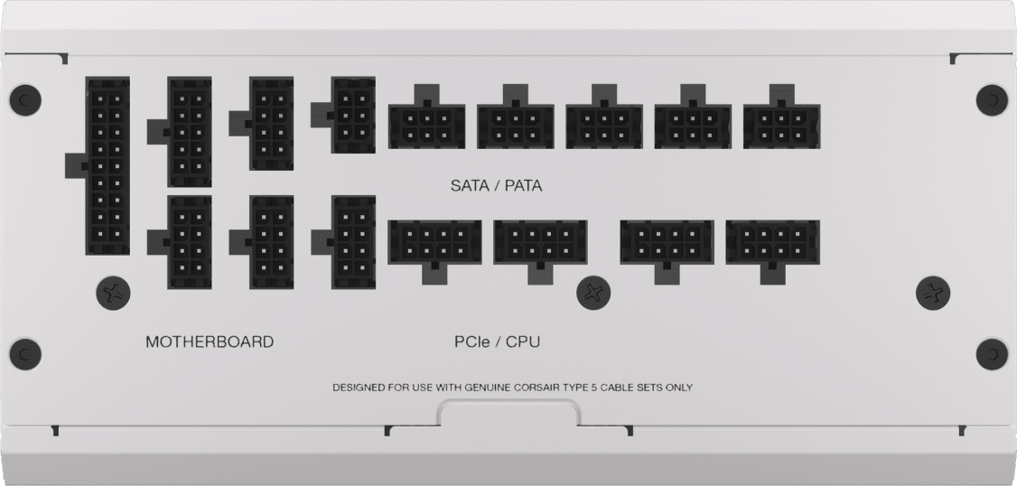 RM1200x SHIFT 80 PLUS Gold Fully Modular ATX Power Supply - White