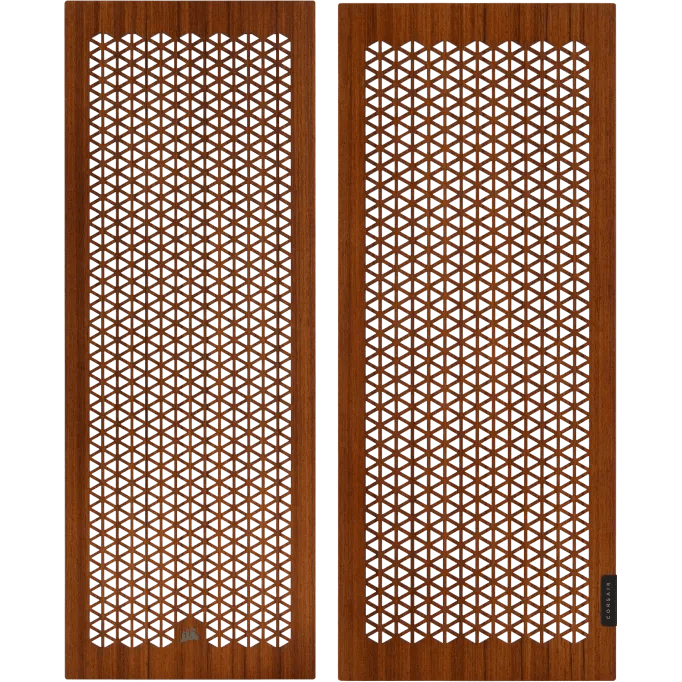 5000 Series Wooden PC Case Panel - Sapele