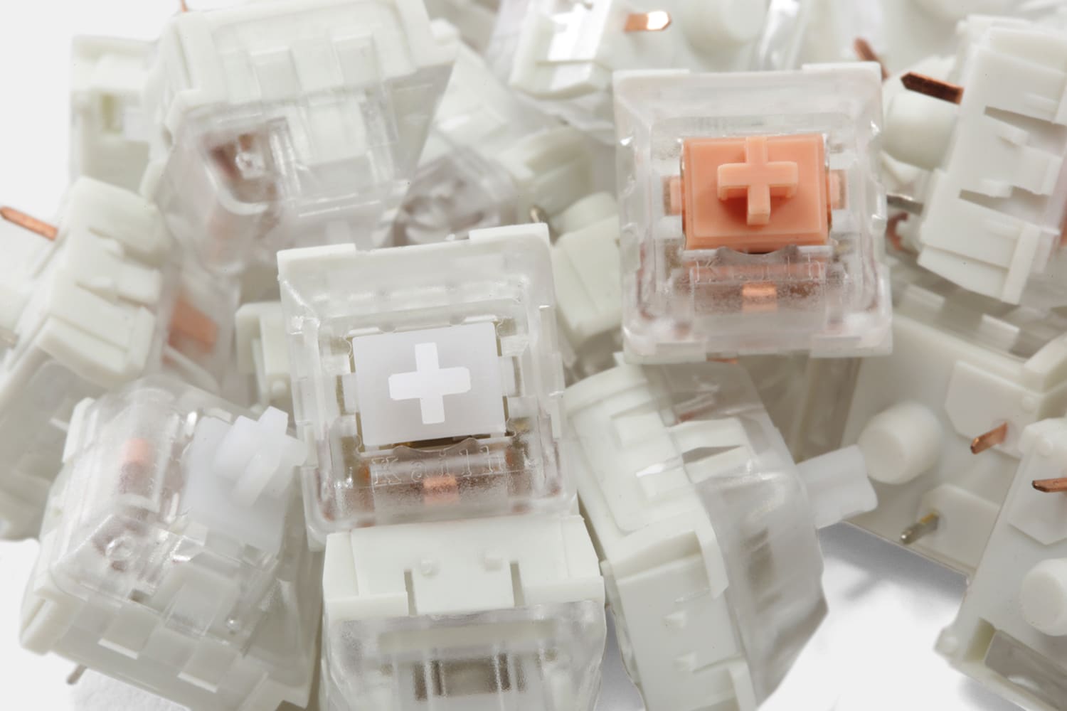 DROP Halo True Mechanical Switches, Tactile, 3-Pin, 70 Pack (MDX-34430-4)