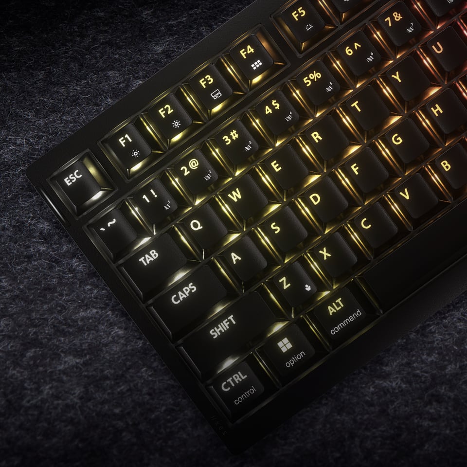 K65 PLUS WIRELESS TACTILE 75% RGB Mechanical Gaming Keyboard