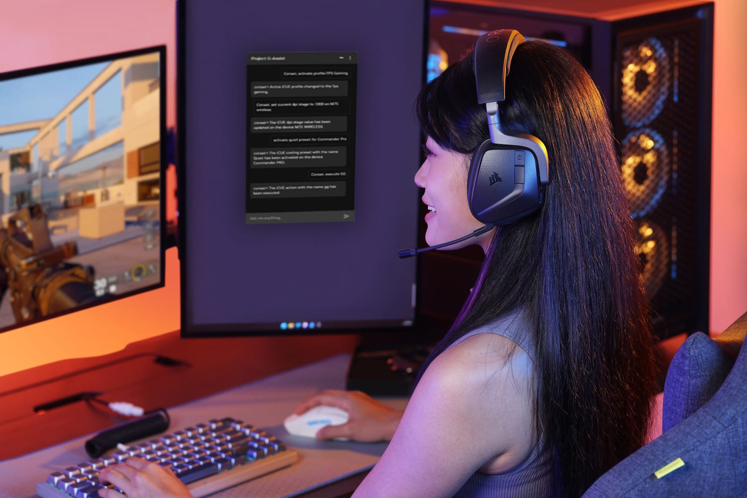 CORSAIR + NVIDIA G-Assist | Intelligent Control for RTX PCs