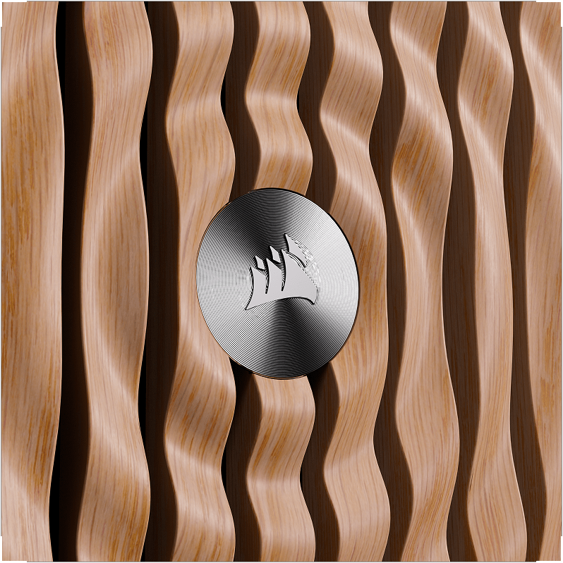 FRAME 5000 Series ELITE WOOD Front Panel - White/Oak